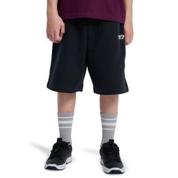 Sweatshorts Quiksilver "Mercury Trident", M&auml;dchen, Gr. 8, schwarz, Obermaterial: 45% Baumwolle, 40% Baumwolle, 15% Microfaser;, Hosen Sweatshorts