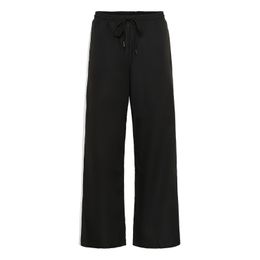 Stoffhose Kaffe "Casual Hose KAvanessa", Damen, Gr. 44, N-Gr, schwarz (schwarz deep), Obermaterial: 100% Polyester PES., Hosen Stoffhose