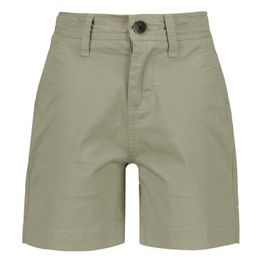 Chinoshorts Vingino "AMALFI", M&auml;dchen, Gr. 164, N-Gr, gr&uuml;n fog, Web, Obermaterial: 97% Baumwolle, 3% Elasthan, unifarben, normal kniefrei, Hosen Chinoshorts, mit Stretch-Anteil, f&uuml;r Jungs