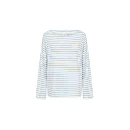 Kurzarmhemd WASABI CONCEPT "Wasabi Concept T-shirt WA-SAKAR 2", Damen, Gr. 46-48, 6250c windsurfer combi, Obermaterial: 65% Baumwolle, 30% Viskose, 5% Elasthan, Hemden