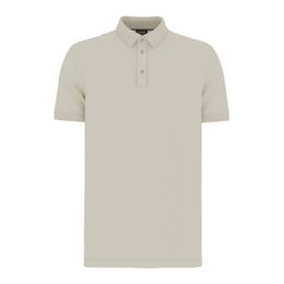 JOOP! Poloshirt JOOP "Primo", Herren, Gr. M, natural, Jersey, Obermaterial: 100% Baumwolle, unifarben, regular fit normal, B&uuml;ndchen, Shirts