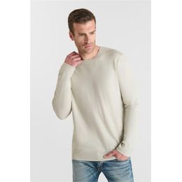 Herren Langarmshirt "NARDI"beige, Gr. XL, Le Temps Des Cerises, unifarben, 50% Polyacryl, 22% Polyamid, 28% Polyester, Shirts, im klassischen Design