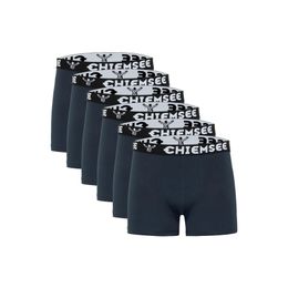 Retro Boxer Chiemsee, Herren, Gr. 4XL (68/70), dunkelblau, dunkelblau, 95% Baumwolle, 5% Elasthan, unifarben, k&ouml;rpernah, Unterhosen, im vorteilhaften 6er Pack