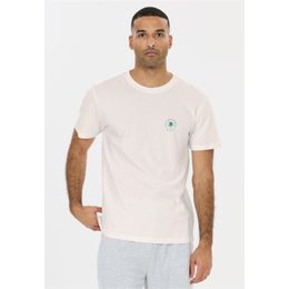 Funktionsshirt NOU "Siddons", Herren, Gr. L, wei&szlig; (wei&szlig;, wei&szlig;), 100% Baumwolle, bedruckt, normal, Rundhals, Shirts Funktionsshirt, Schmucklos