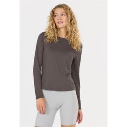 ENDURANCE ATHLECIA Funktionsshirt ATHLECIA "Miwa", Herren, Gr. 34, dunkelgrau, 62% Polyester, 33% Polyamid, 5% Elasthan, unifarben, normal, Rundhals, Shirts Funktionsshirt, mit schnell trocknenden Eigenschaften