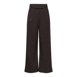 Jacqueline de Yong Cordhose JDY "JDYGEGGO CORD PANT JRS NOOS", Damen, Gr. XL (42), L&auml;nge 32, coffee bean, Cord, Obermaterial: 100% Polyester, unifarben, loose fit lang, Hosen Cordhose, Polyester, loose fit