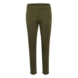 Stoffhose Kaffe "Casual Hose KAlea", Damen, Gr. 32, N-Gr, gr&uuml;n (grape leaf), Obermaterial: 38% Polyester PES. 30% Baumwolle CO. 30% Viskose CV. 2% Elasthan EL., Hosen Stoffhose