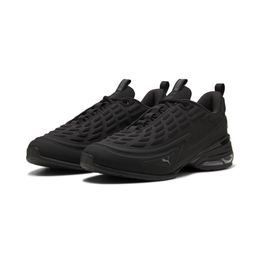 Laufschuh Puma "Meza Sneakers Erwachsene", Damen, Gr. 36, schwarz (schwarz cool schwarz gray), Obermaterial: Textil, Synthetik. Futter: Textil. Innensohle: Textil. Laufsohle: Gummi, Synthetik, Schuhe Laufschuh