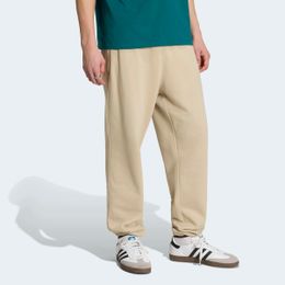 Sporthose adidas originals "ESS PANTS FT", Herren, Gr. XXL, N-Gr, beige (khaki three, normal, gr.), Obermaterial: 100% Baumwolle, Hosen Sporthose