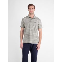 Poloshirt Lerros "Polo aus leichtem Baumwollmischgewebe mit griffiger Haptik", Herren, Gr. L, broken wei&szlig;, 77% Baumwolle, 20% Polyester, 3% Elasthan, ohne Ausschnitt, Shirts
