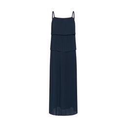 Midikleid Kaffe "Kleid KAkiera", Damen, Gr. 38, N-Gr, blau (midnight marine), Obermaterial: 100% Polyester PES., Kleider Midikleid