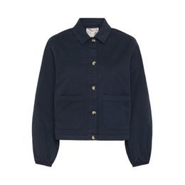 Allwetterjacke Cream "Jacke CRBerta", Damen, Gr. 44, blau (navy blazer), Obermaterial: 98% Baumwolle CO. 2% Elasthan EL., Jacken