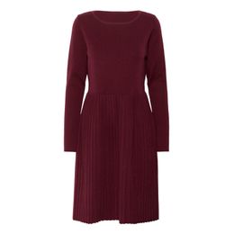 Midikleid Culture "Kleid CUluci", Damen, Gr. L, N-Gr, zinfandel, Obermaterial: 81% Polyester Pol. recyc.. 19% Polyamid PA., Kleider Midikleid