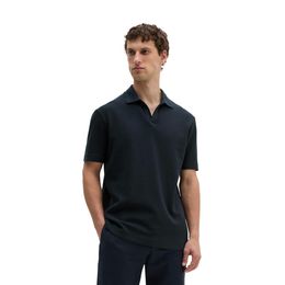 Marc O'Polo MARC O'POLO Herren Poloshirt "aus reiner Bio-Baumwolle"schwarz navy, Gr. XL, unifarben, Obermaterial: 100% Baumwolle, Shirts