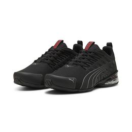 Laufschuh Puma "Voltaic Evo Sneakers Erwachsene", Damen, Gr. 44,5, schwarz (schwarz stormy slate for all time rot gray), Obermaterial: Synthetik, Textil. Futter: Textil. Innensohle: Textil. Laufsohle: Gummi, Schuhe Laufschuh