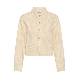 Allwetterjacke Saint Tropez "Jacke PatriciaSZ", Damen, Gr. L, wei&szlig; (turtledove schwarz tiny dots), Obermaterial: 100% Baumwolle CO., Jacken