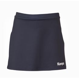 Skort Kempa "Skort SKORT GIRLS Kids", M&auml;dchen, Gr. 128, blau (marine), Obermaterial: 100% Polyester PES., R&ouml;cke Skort