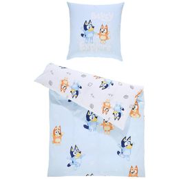 Jugendbettw&auml;sche Bluey Tree, Mehrfarbig, Textil, Hund, 135x200 cm, Schlaftextilien, Bettw&auml;sche, Kinderbettw&auml;sche