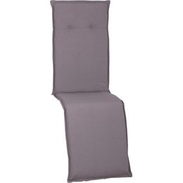 Relaxsesselauflage Tanana ca.170x46x8cm Hellgrau