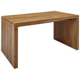 Schreibtisch Akazie Akaziefarben