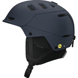Salomon HUSK PRO MIPS Helm - Gr&ouml;&szlig;e 53-56 - blau