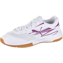 Puma VARION II Hallenschuhe Kinder - Gr&ouml;&szlig;e 39 - wei&szlig;