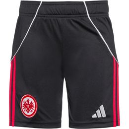 Adidas Eintracht Frankfurt 25-26 Heim Fu&szlig;ballshorts Kinder - Gr&ouml;&szlig;e 176 - schwarz