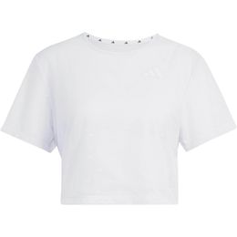 Adidas PWR Croptop Damen - Gr&ouml;&szlig;e S - lila