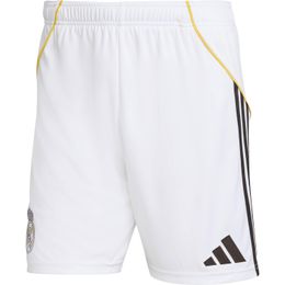 Adidas Real Madrid 25-26 Heim Fu&szlig;ballshorts Herren - Gr&ouml;&szlig;e S - wei&szlig;