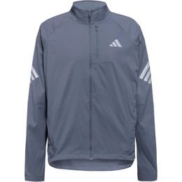 Adidas ADI365--- JKT M Laufjacke Herren - Gr&ouml;&szlig;e L - grau
