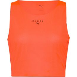 Puma Hyrox Ultraspun Croptop Damen - Gr&ouml;&szlig;e M - rot