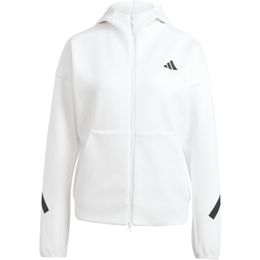 Adidas Z.N.E. Funktionsjacke Damen - Gr&ouml;&szlig;e L - wei&szlig;