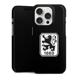 DeinDesign iPhone 15 Pro Handy Premium Case Smartphone Handyh&uuml;lle Schutzh&uuml;lle gl&auml;nzend Sechzger Official Licensed Product Tsv 1860 M&uuml;nchen Premium Case