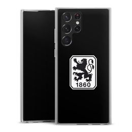 DeinDesign Galaxy S22 Ultra Handy Silikon H&uuml;lle Case transparent Handyh&uuml;lle Sechzger Official Licensed Product Tsv 1860 M&uuml;nchen Silikon Case