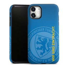 DeinDesign iPhone 11 Handy Panzer Handyh&uuml;lle robuste Outdoor H&uuml;lle Schutzh&uuml;lle matt Official Licensed Product Statement Eintracht Braunschweig Tough Case