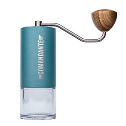 COMANDANTE C40 MK4 Nitro Blade Handm&uuml;hle, Alpine Lagoon, manuelle Kaffeem&uuml;hle