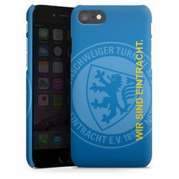DeinDesign iPhone SE (2020) Handy Premium Case Smartphone Handyh&uuml;lle Schutzh&uuml;lle matt Statement Official Licensed Product Eintracht Braunschweig Premium Case