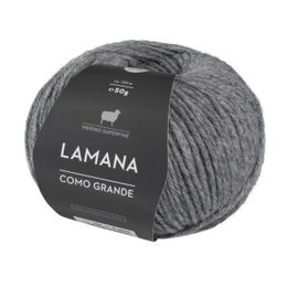 Como Grande von lamana, Silbergrau, aus Schurwolle