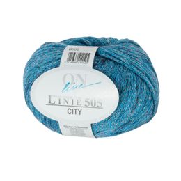 Linie 505 City von ONline, Blau meliert, aus Baumwolle
