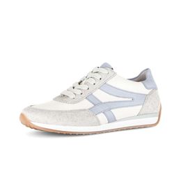 Sneaker Gabor "Sneaker low", Damen, Gr. 35, blau, Schuhe Sneaker
