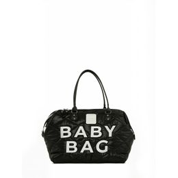 Handtasche BAGMORI "BAG mori Bag Bagmori Diaper Bag", Damen, Gr. onesize, schwarz, Obermaterial: 100% Polyester, Taschen Handtasche