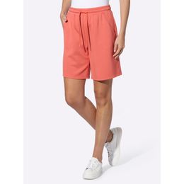 Heine Damen Sweatshorts, Rot, Gr. 36, Shorts, Material: Viskose