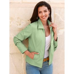 Lederimitatjacke