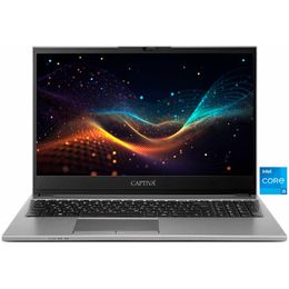 Captiva Business-Notebook "Business/Office I10-0759GE", silberfarben, 16 GB RAM 2.000 GB SSD, Core i5, ohne Betriebssystem, Notebooks