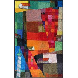 Teppich "Venetien", bunt, B:75cm H:7mm L:120cm, Polyamid, wash+dry by Kleen-Tex, Teppiche, Teppich, rutschhemmend, In- und Outdoor geeignet, waschbar