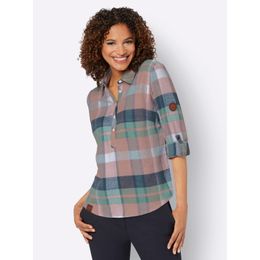 Flanellbluse