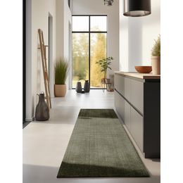 Teppich Hanse Home "Jaipur Juteteppich, als L&auml;ufer und in Rund", gr&uuml;n, B:80cm H:10mm L:200cm, Jute, Teppiche, Teppich, 100% Naturfaser, Wohnzimmer, Esszimmer, Schlafzimmer, GRS