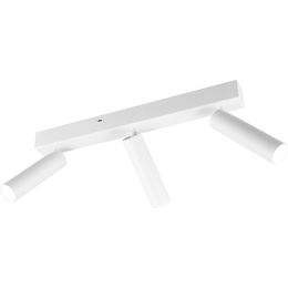 Trio LEUCHTEN LED Deckenstrahler "AMBALA, LED Spot, 500 Lumen CCT 2300/3000/4000K", wei&szlig; (wei&szlig; matt), 3, H: 17,5cm, 1 Stk., Leuchten, in 3 Stufen dimmbar per Wandschalter, drehbar schwenkbar Spot, LED Deckenstrahler