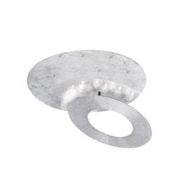 Wandleuchte Paul Neuhaus "NEVIS", silber (silberfarben), Leuchten, 1, &Oslash; 34cm, 1 Stk., Wandleuchte, LED, T:8cm &Oslash;:34cm
