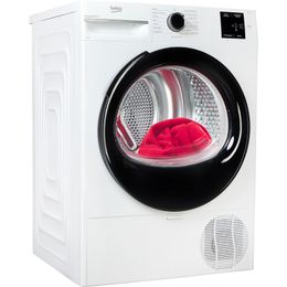 Beko W&auml;rmepumpentrockner "BMO3T382CW", Energieeffizienz: C (A-G), wei&szlig;, B:59,8cm H:84,6cm T:60,7cm, Trockner, AquaWave Schontrommel f&uuml;r besonders schonendes Trocknen